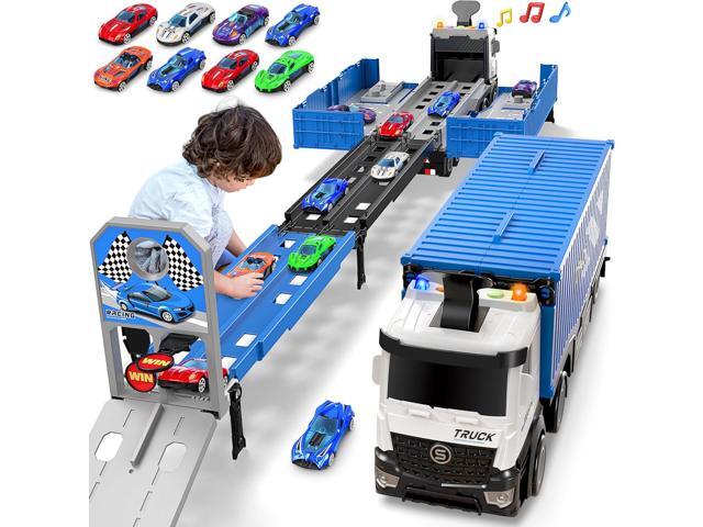 Click here for Carrier Truck Race Track Toddlers Toys  Foldable 3... prices