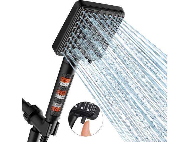 Click here for MakeFit Filtered Shower Head Black - 6 Modes High... prices