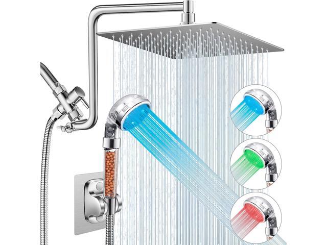 Click here for 10 Filtered Shower Head with LED  Chrome High Pres... prices