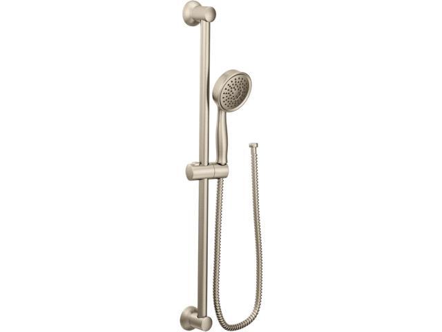 Click here for Moen Brushed Nickel High Pressure Handheld Showerh... prices