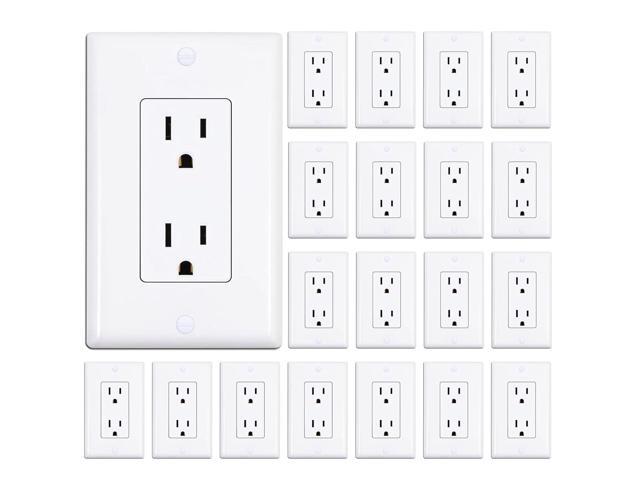 Click here for ThunderWay Decorator Receptacle Outlet with Wall P... prices