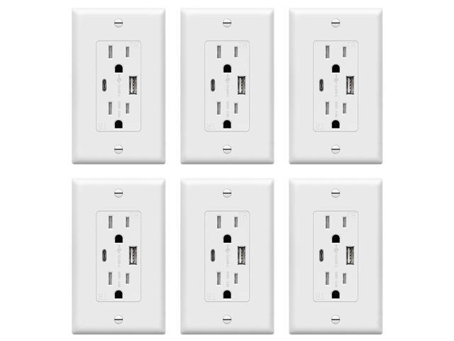Click here for TOPGREENER USB Outlet  Type C & Type A USB Wall Ou... prices