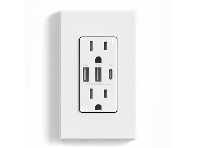 Click here for ELEGRP USB Outlets Receptacles  3-Port Wall Outlet... prices