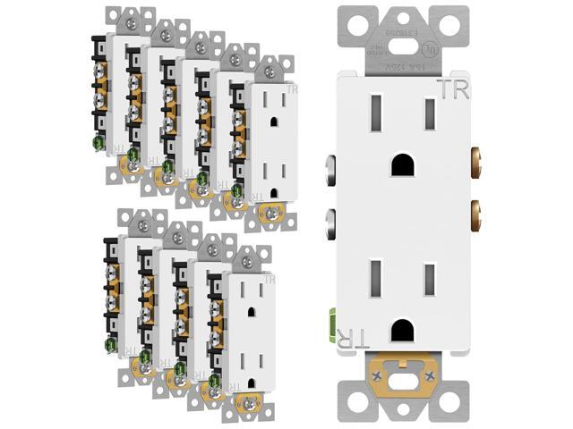 Click here for ENERLITES Decorator Wall Receptacle Outlet  Tamper... prices
