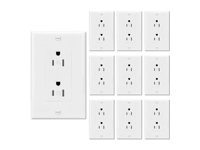 Click here for ThunderWay 15 Amp Decorator Wall Receptacle Outlet... prices