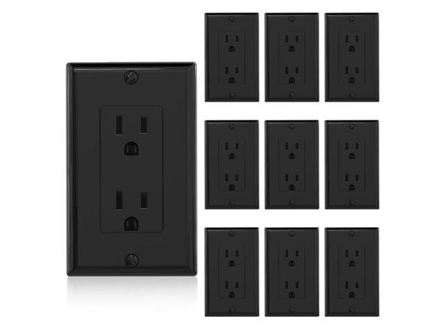 Click here for ELEGRP Decorator Receptacle  15A 125V Standard Ele... prices