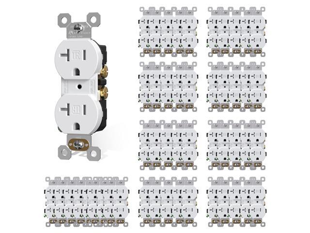 Click here for AIDA 20 amp Outlet Duplex Electrical Receptacle Ou... prices