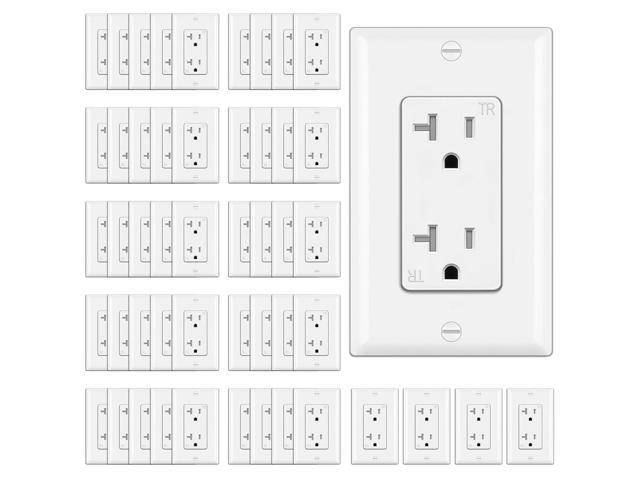 Click here for BESTTEN 20 Amp Decorator Receptacle Outlet  50 Pac... prices