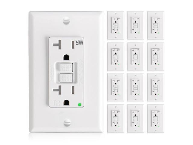 Click here for Amico GFCI Outlet 20 Amp with Thinner Design 12 Pa... prices