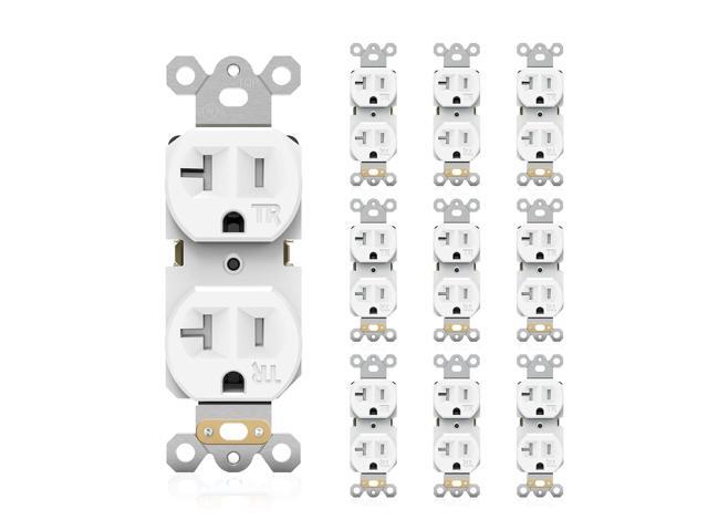 Click here for 20Amp Electrical Wall Outlet  125V Duplex Receptac... prices