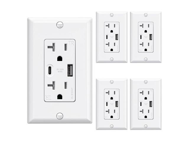 Click here for ELEGRP USB Wall Outlets  20 Amp USB C Wall Outlets... prices