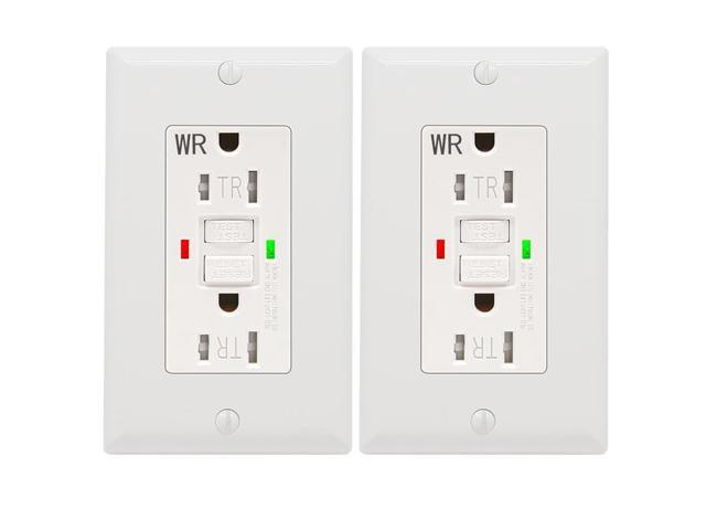 Click here for 2 Pack - POWAWINI GFCI Outlet 15 Amp  UL Listed  S... prices