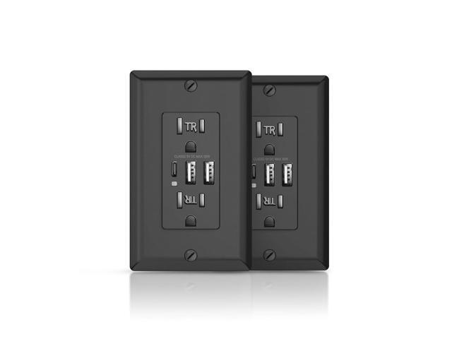 Click here for Black USB Outlet  15 Amp TR Receptacle  30W 6.0A C... prices
