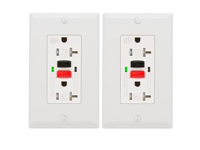 Click here for 2 Pack - POWAWINI GFCI Outlet 20 Amp  UL Listed  S... prices