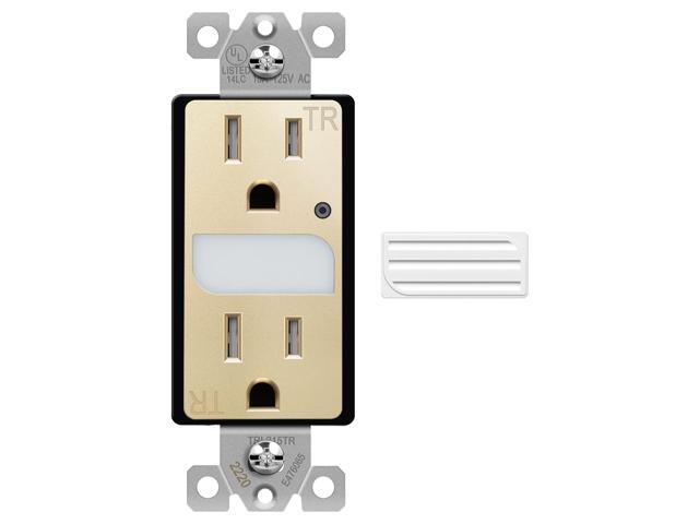 Click here for TOPGREENER LED Guide Light Receptacle with Automat... prices