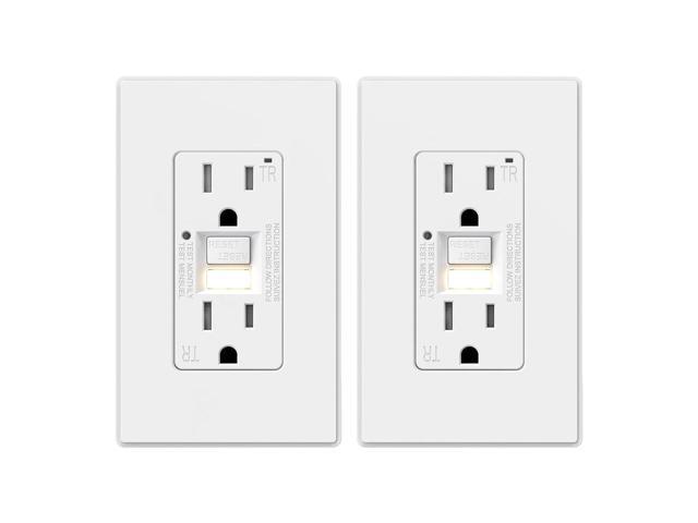 Click here for ELEGRP GFCI Outlet w/Nightlight  15 Amp Self-Test... prices