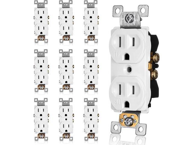 Click here for Faith [10-Pack] Duplex Receptacle Outlet  Tamper-R... prices