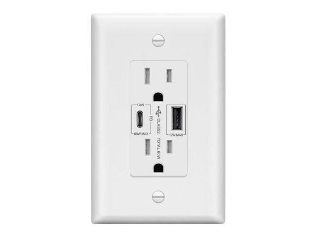 Click here for LIDER USB-C Constant PD 65W Wall Outlet  Duplex Ta... prices