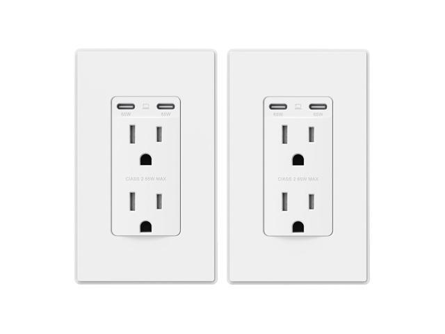 Click here for ELEGRP 65W Ultra-Speed USB C Outlet Receptacle for... prices