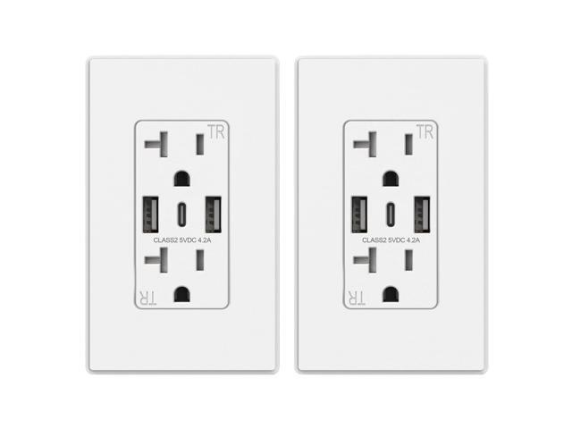 Click here for ELEGRP USB Wall Outlets  3-Ports USB C Wall Outlet... prices
