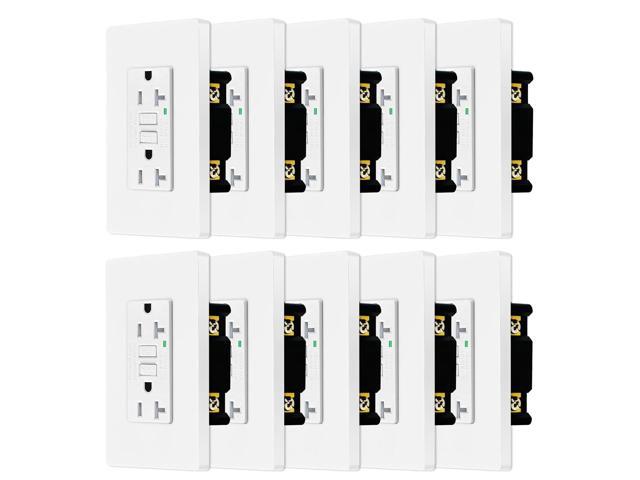 Click here for SuperInk GFI Electrical Outlet 20 Amp 10 Pack Self... prices