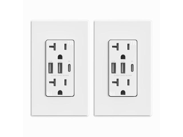 Click here for ELEGRP USB Outlets Receptacles  3-Port Wall Outlet... prices