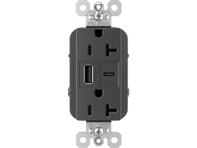Click here for Legrand Pass & Seymour TR20USBAC6BK 20 Amp Tamper-... prices