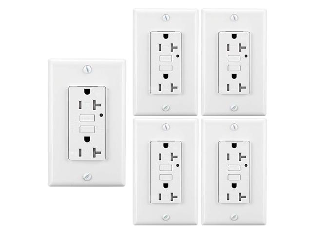 Click here for LEOD 20Amp TR & WR GFCI Outlet 125 Volt Tamper-Res... prices