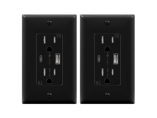 Click here for TOPGREENER 2-Port USB Outlet  Type C USB Wall Outl... prices