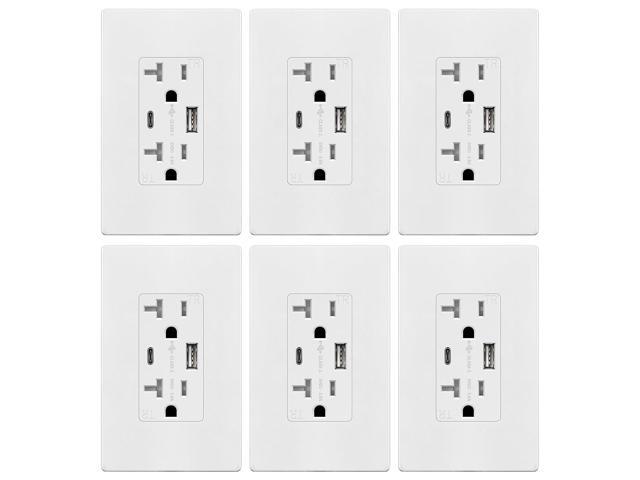 Click here for TOPGREENER USB Outlet  Type C & Type A USB Wall Ou... prices