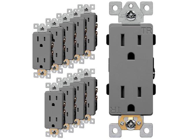 Click here for ENERLITES Industrial Grade Decorator Outlet  15A 1... prices