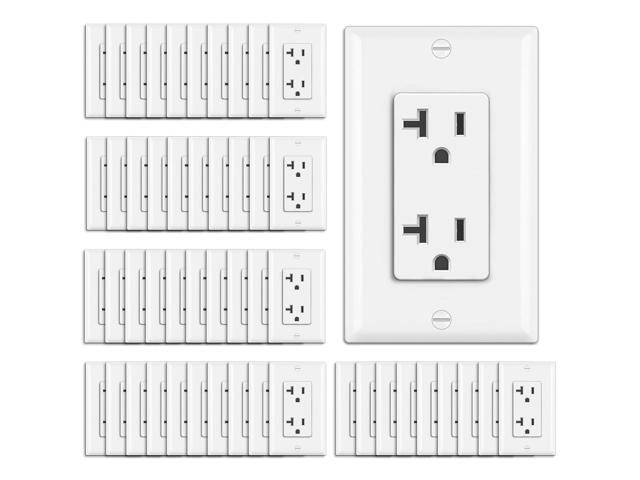 Click here for BESTTEN 50 Pack Decorator Receptacle Outlet  20 Am... prices