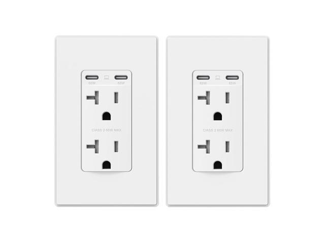 Click here for ELEGRP 65W Ultra-Speed USB C Outlet Receptacle for... prices