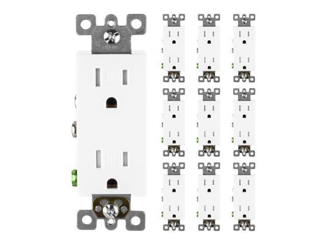 Click here for Faith [10-Pack] Tamper-Resistant Outlets  15A 125V... prices