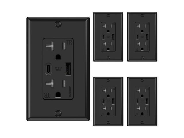 Click here for ELEGRP USB Wall Outlets  20 Amp USB C Wall Outlets... prices