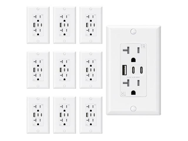 Click here for ELEGRP USB Outlets  20 Amp Wall Outlet with 3 USB... prices