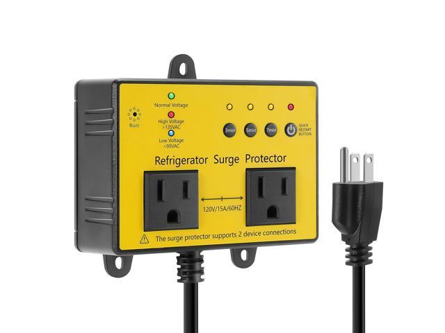 Click here for Refrigerator Surge Protector Auto Switch  2 Outlet... prices