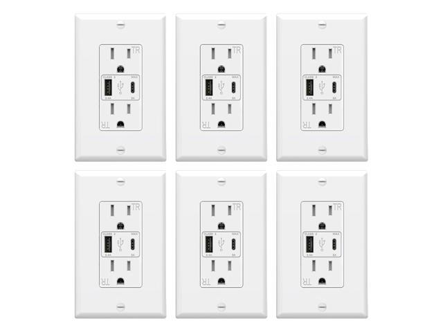 Click here for ThunderWay USB Outlet  15 Amp Wall Outlet Receptac... prices
