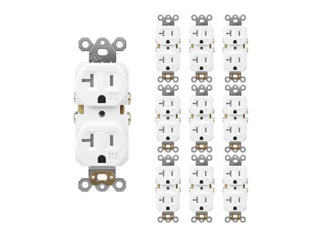 Click here for 10 Pack Standard Duplex Electrical Receptacle Outl... prices