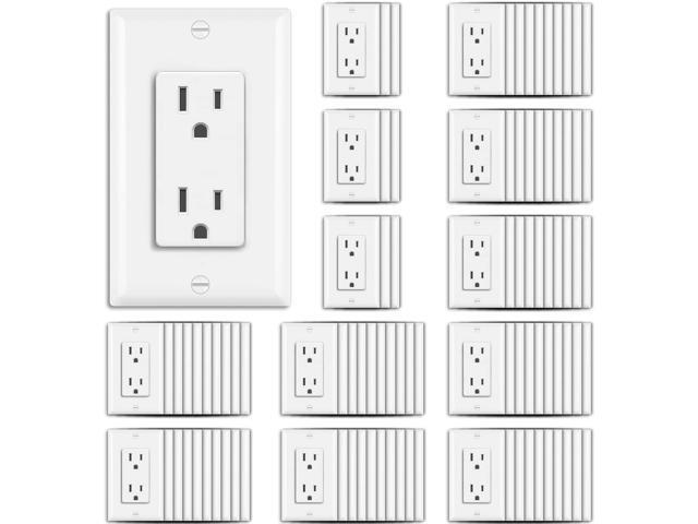 Click here for BESTTEN 15 Amp Decorator Wall Receptacle Outlet  1... prices