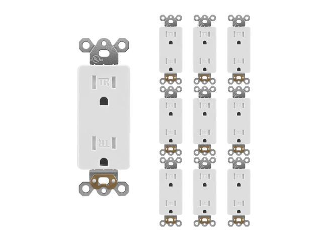 Click here for 15 Amp Standard Decorator Electrical Wall Outlet... prices