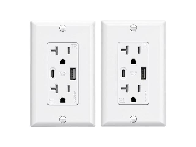 Click here for ELEGRP USB Wall Outlets  20 Amp USB C Wall Outlets... prices