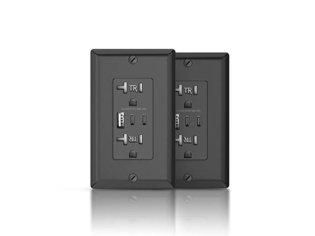 Click here for 2Pack USB Wall Outlet  30W 6.0 Amp Charging Power... prices