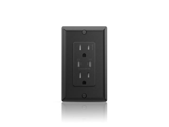 Click here for Black USB Receptacles  65W Power Delivery USB C El... prices