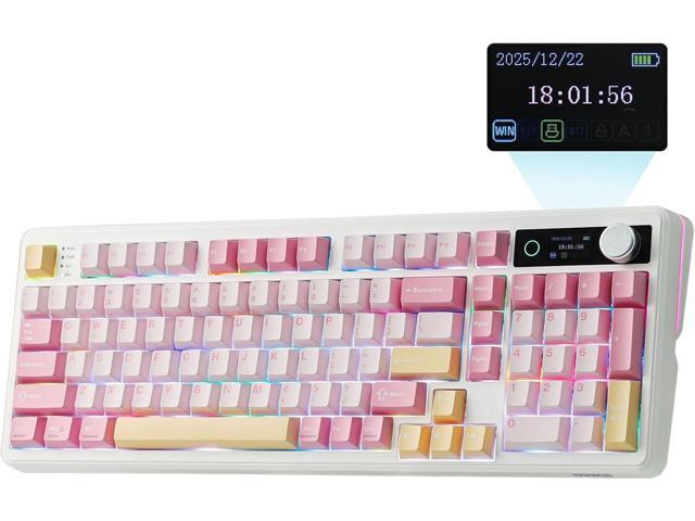 Click here for EPOMAKER TH99 PRO 96 Mechanical Keyboard with Scre... prices