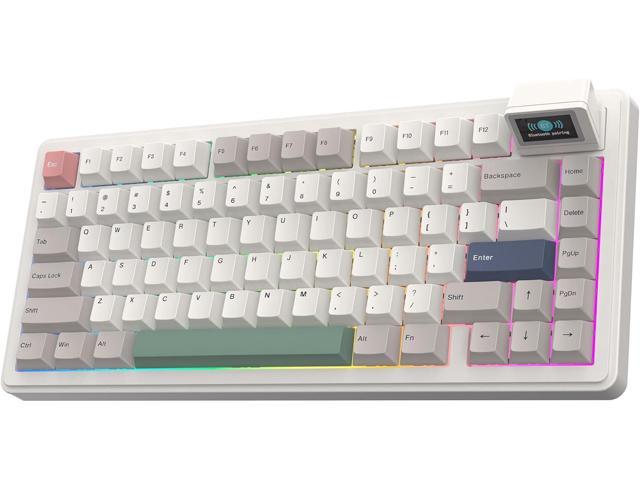 Click here for EPOMAKER RT82 Wireless Mechanical Keyboard with Sc... prices