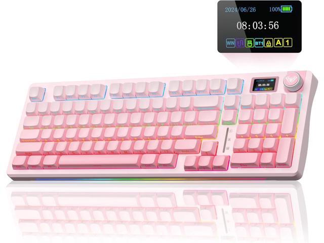 Click here for AULA S98 Pro Wireless Mechanical Keyboard with Scr... prices