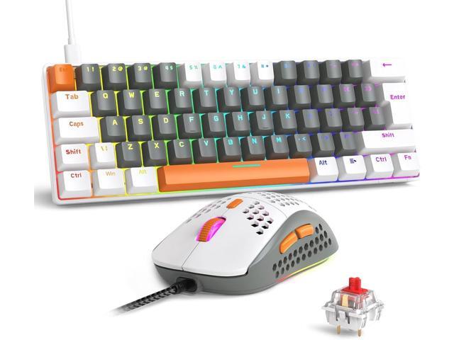 Click here for RK-T60 Wired 60 TKL Mechanical Gaming Keyboard Led... prices