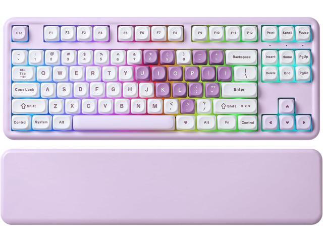 Click here for YUNZII B87 Wireless Mechanical Keyboard QMK/VIA Pr... prices