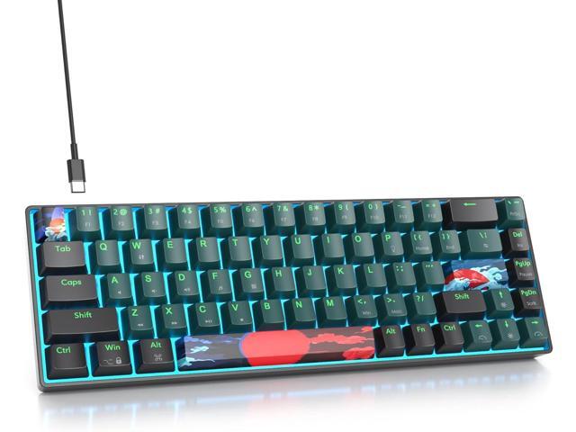 Click here for 65 Percent Gaming Keyboard 68 Keys Mechanical Keyb... prices